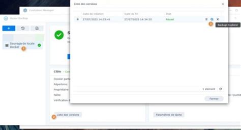 Synology Sauvegarder Et Restaurer Un Container Docker