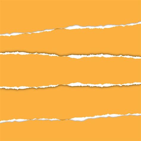 요소의 세트 어진 템플릿 어진 종이 프리미엄 벡터