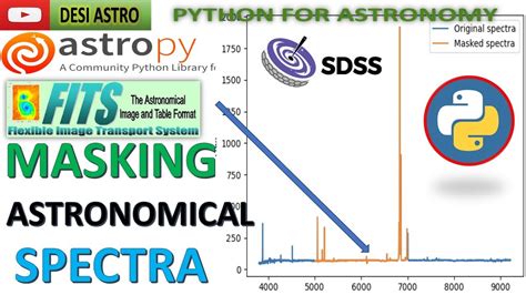 How To Mask Astronomical SDSS FITS Spectra Using Astropy In Python Step By Step Guide DESI