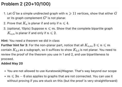 solved problem 2 20 10100 let g ﻿be a simple undirected