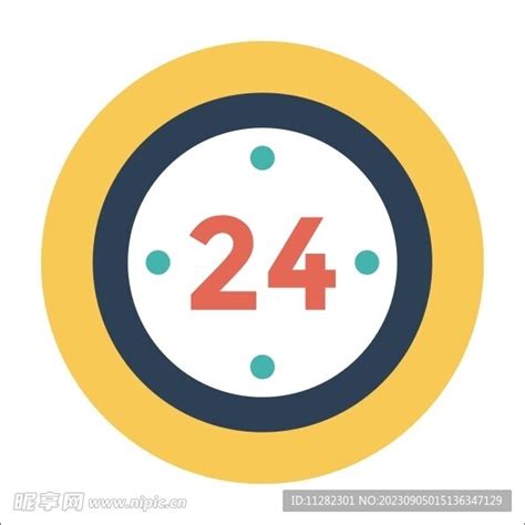 24小时服务设计图其他图标标志图标设计图库昵图网