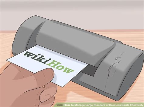 How To Manage Large Numbers Of Business Cards Effectively
