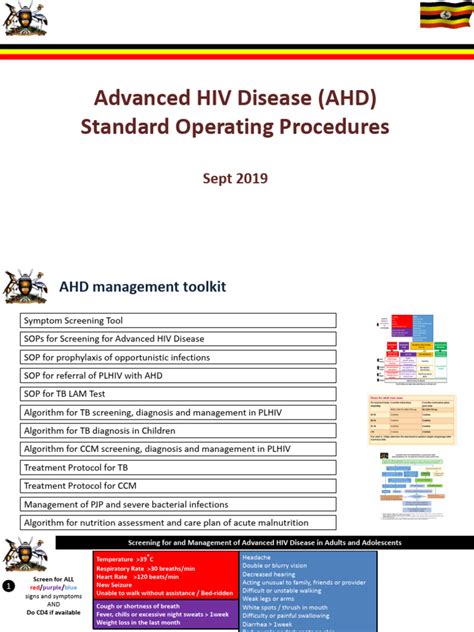 Uganda Advanced Hiv Disease Screening Tool Pdf Tuberculosis