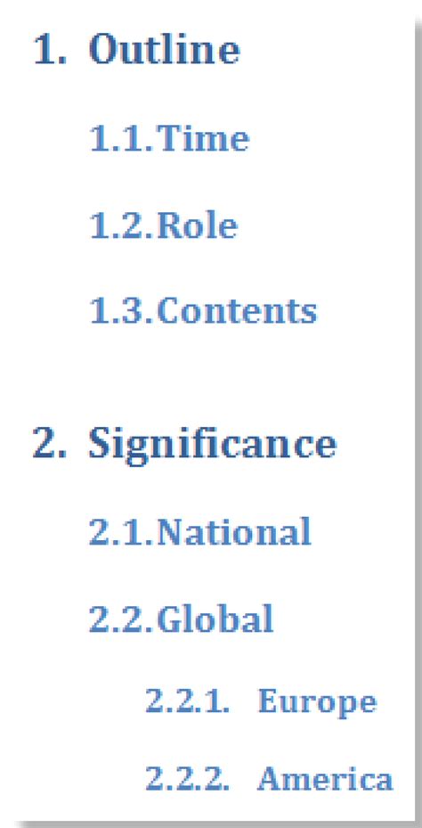 how to automatically number headings in word