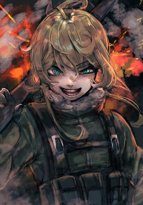 Tanya Degurechaff Tanya Degurechaff Anime Paint Youjo Senki