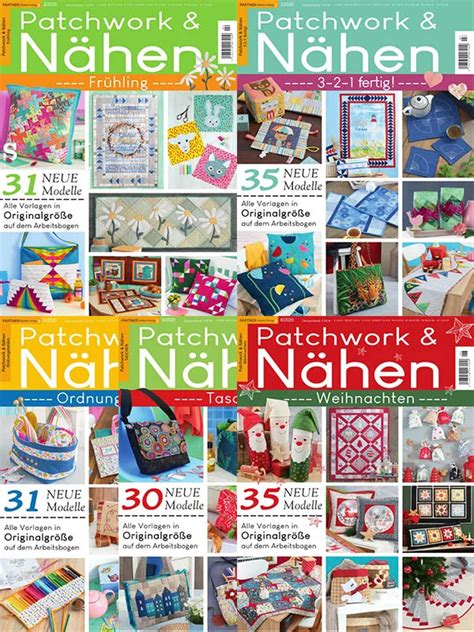 Patchwork And Nähen 2020 Jahrgang Download Pdf Magazines Deutsch Magazines Commumity