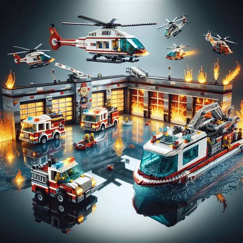 Best Lego City Fire Sets For Action Packed Play Thrill Babe Minds Lego Cities