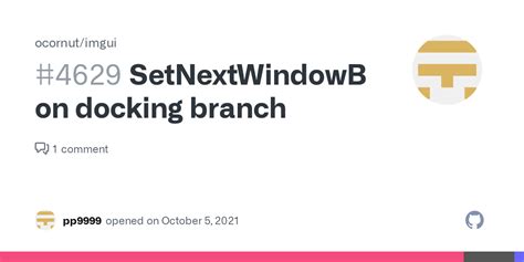Setnextwindowbgalpha On Docking Branch Issue Ocornut Imgui