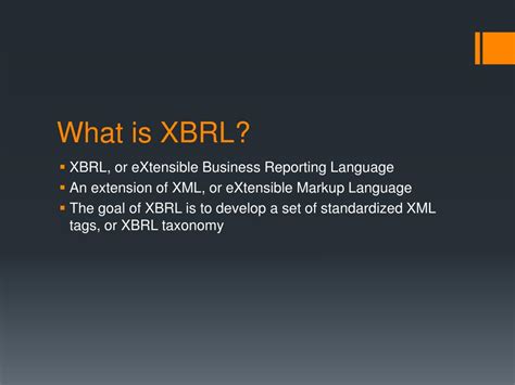 Ppt Xbrl Business Language Powerpoint Presentation Free Download Id 2696537