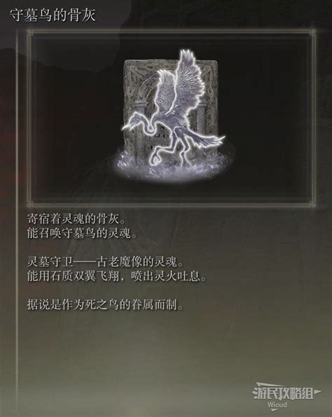 《艾尔登法环》黄金树之影dlc全骨灰收集图文攻略 黄金树幽影全骨灰图鉴及获取路线 守墓鸟的骨灰 3楼猫