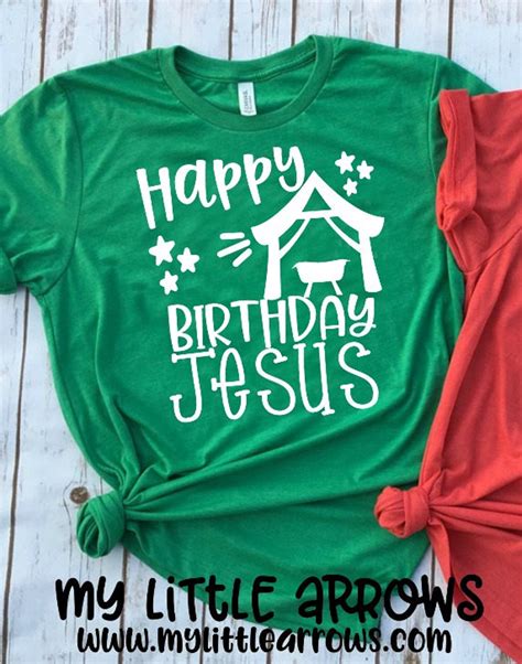 Happy Birthday Jesus Svg Jesus Birthday Svg Nativity Svg Etsy