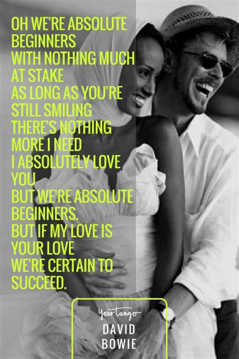 David Bowie Quotes His Best Most Inspirational Song Lyrics Of All Time Yourtango