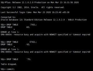 How To Fix ORA 00054 Resource Busy Error Techie Page
