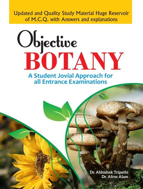 Objective Botany For 2023 Exam Indu Book Services