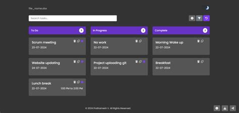 Download Personalized Dashboard Todo Manager With Advanced Features Project In Html Css And Js
