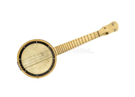 Vintage Four String Banjo Stock Image Image Of Folk 124463441