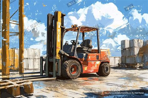 Ai创作图铲车插画 叉车作业安全 叉车驾驶员 叉车素材 叉车整图 叉车十不铲 铲货生产 无人驾驭叉车 叉车技能竞赛 搬运货物的叉车 工业装卸车 集装箱叉车 叉车原创设计 施工现场插画 生产车间