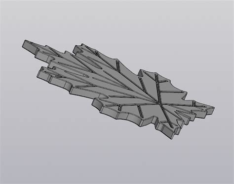 3d File Cup Coaster Maple Leaf・3d Printer Design To Download・cults