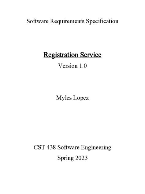 software requirements specification pdf databases systems engineering