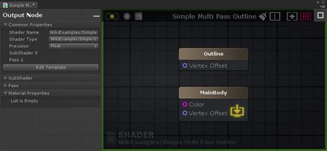 Уроки unity3d и daz3d Описание Шаблонов amplify shader editor ase