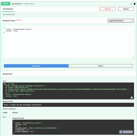 GitHub AyrtonIseri Change Log API API To Post Projects And Products Updates For Stakeholders