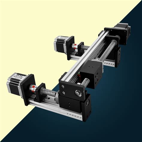 Motorized Ball Screw Linear Guide Rail 3 Axis Stage Motion Slide Table Linear Motion System