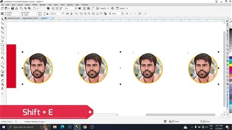 align and distribute shortcut key coreldraw align and distribute tips