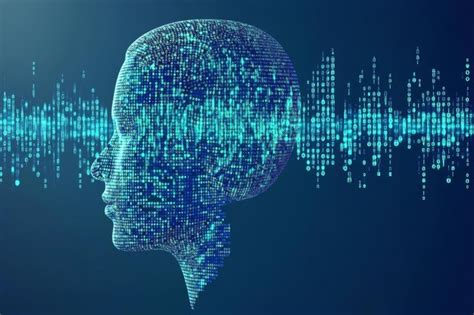 Brainwave Resonance Brainwave Intensity And Augmented Reality Cognition A Human Head With Data
