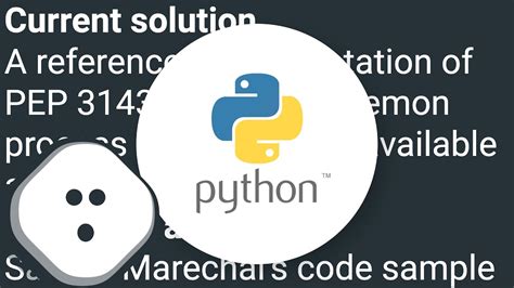 How Do You Create A Daemon In Python Youtube