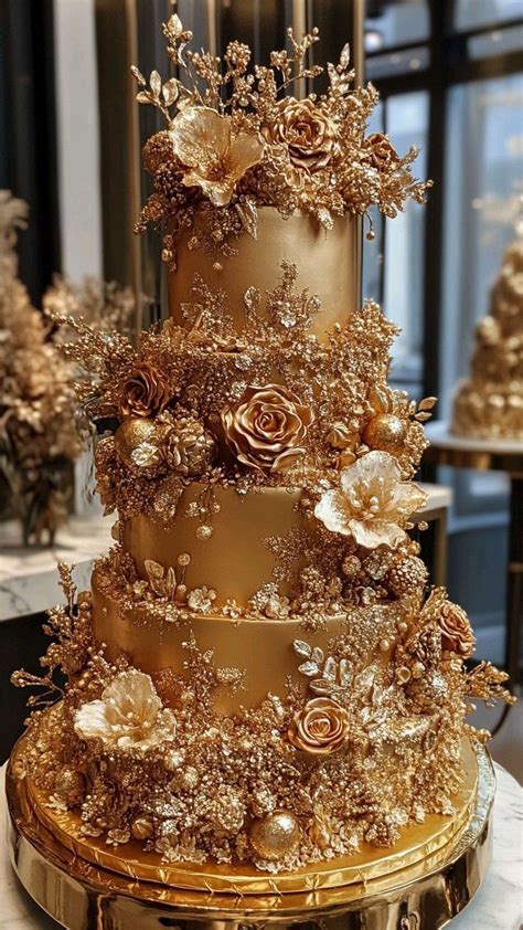 25 Irresistible Types Of Cakes You Need To Try Gold And Silver Cakes