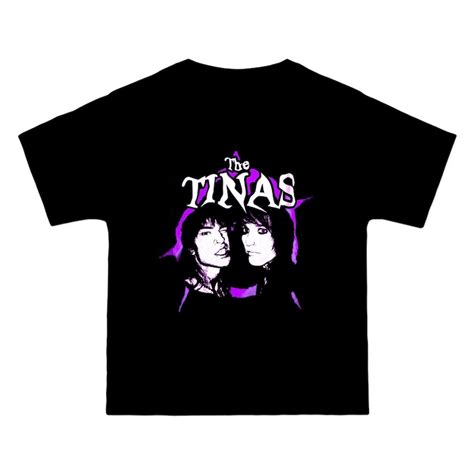 The Tinas Jake Webber Johnnie Guilbert Tee Logo Black Shortsleeve Etsy
