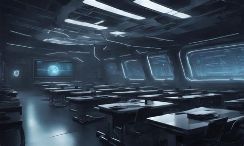 Arose Futuristic Science Sci Fi Classroom Dark By Dttabane On Deviantart