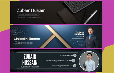 design professional linkedin banner cover for your business by