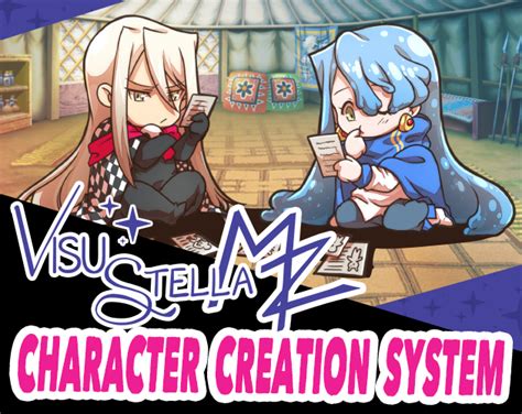 Character Creation System Plugin For RPG Maker MZ By VisuStellaMZ