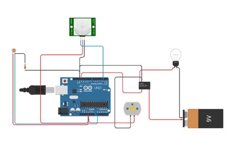 Circuit Design Sanitizer Tunnel Tinkercad