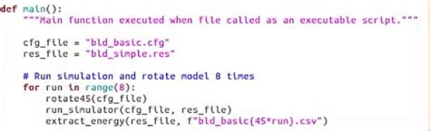 Automating Tasks In Esp R Esru Software Documentation