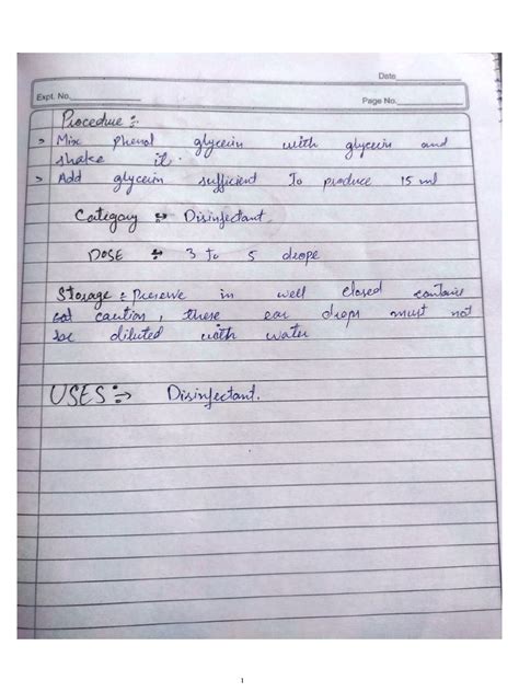 Practical Of Pharmaceutics 1st Sem Bpharma Pdf