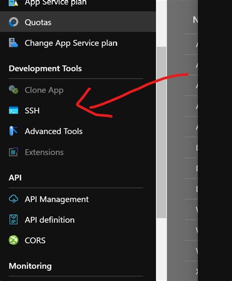 Azure Web Apps SSH Access For Custom Containers
