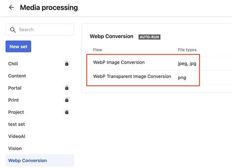 sitecore content hub webp rendition r sitecore