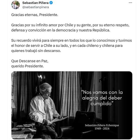 Murió El Ex Presidente De Chile Sebastián Piñera En Un Accidente De Helicóptero Infobae