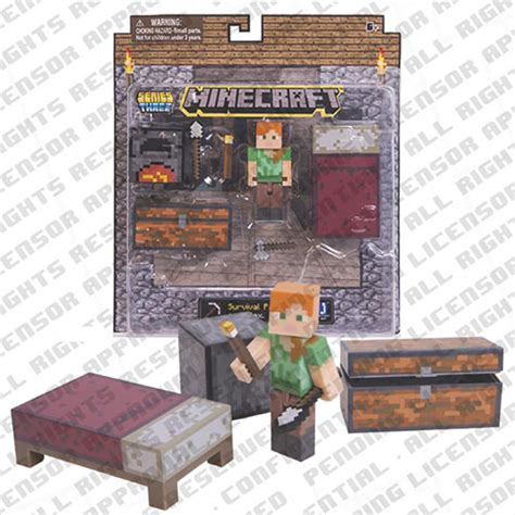 Amiami Character And Hobby Shop Minecraft Alex Survival Pack