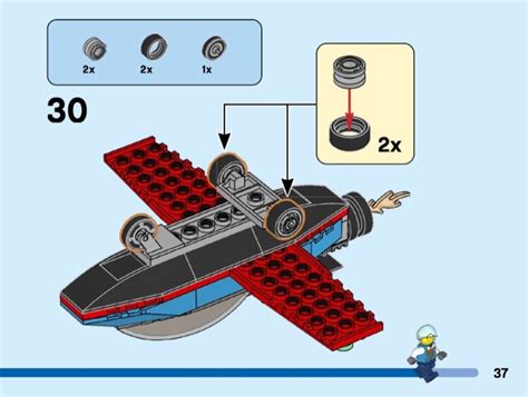 LEGO 60323 Stunt Plane Instructions, City - Great Vehicles