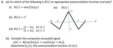 Solved A For Which Of The Following Is R T An Chegg
