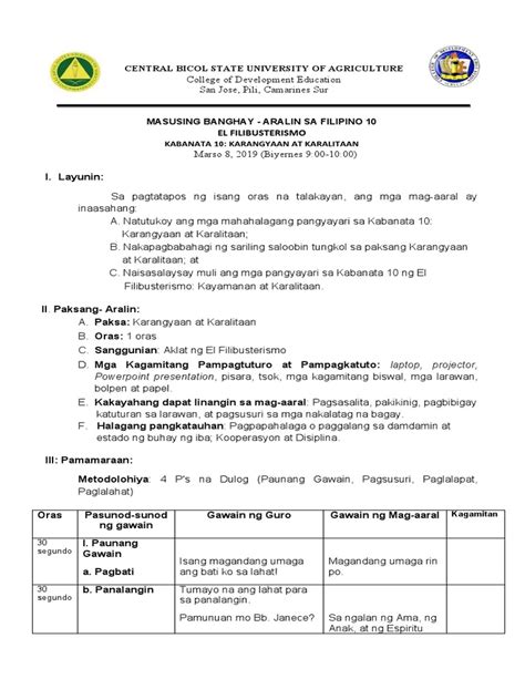 final demo lesson plan pdf