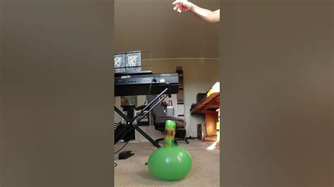 Dropping Stuff On Balloons Compelation Youtube