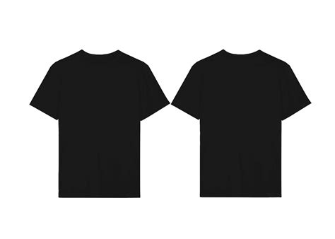 Black Regular Tee Mockup Etsy