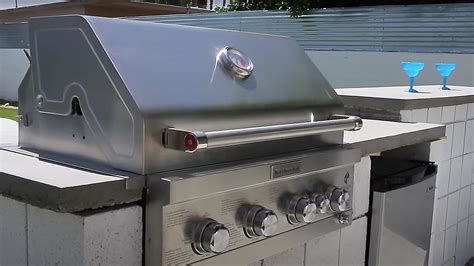 Diy An Affordable Grill Station For Your Backyard Using Cinder Blocks