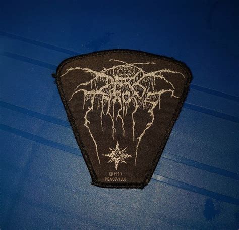 Vintage Darktrone Patch 1993 Mens Fashion Tops And Sets Tshirts