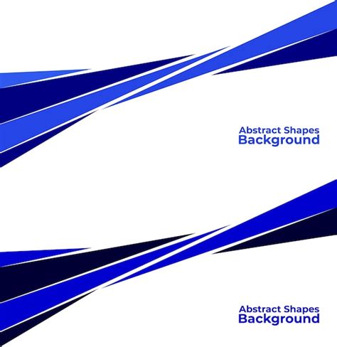 Premium Vector Abstract Shapes Background Blue And Dark Blue Shade