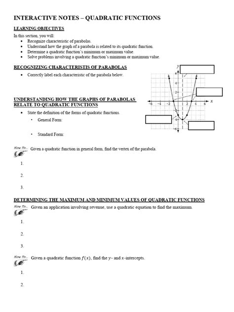 Module03notesmat1053quadraticfunctions Pdf